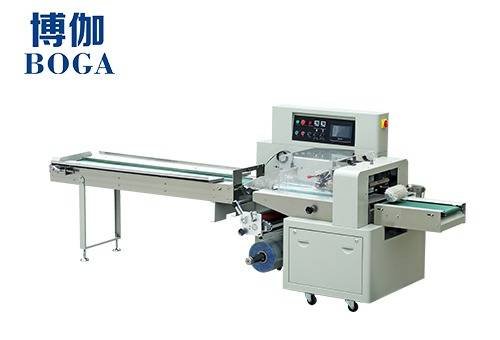 Automatic Pita Bread Khubz Flow wrapping machine - BOGAL Packing Machine