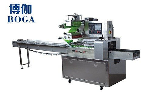 Cake bread inflatable full automatic flow wrapper packaging machine ...